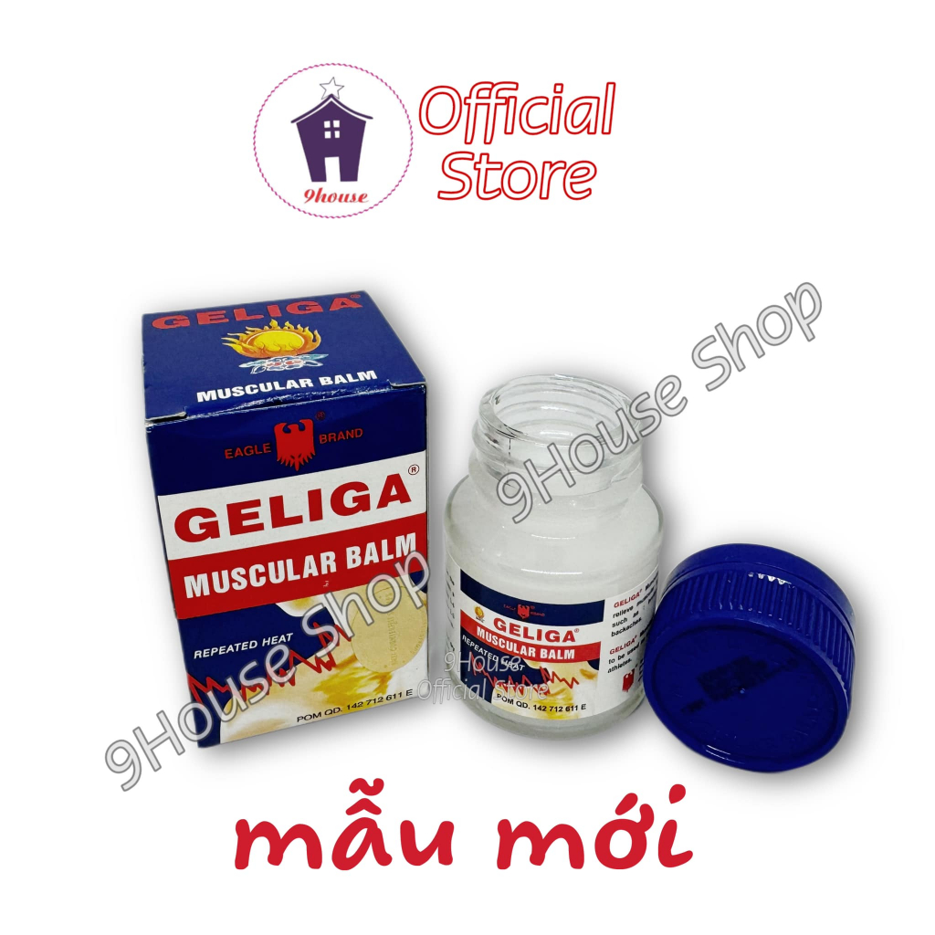01 Hủ Dầu Cù Là Lửa GELIGA MUSCULAR BALM (40gr) INDONESIA (2015 ...