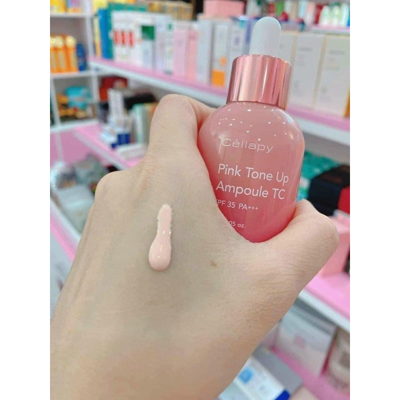 Tinh Chất Dưỡng Trắng Da, Nâng Tông, Chống Nắng Cellapy Pink Tone Up ...