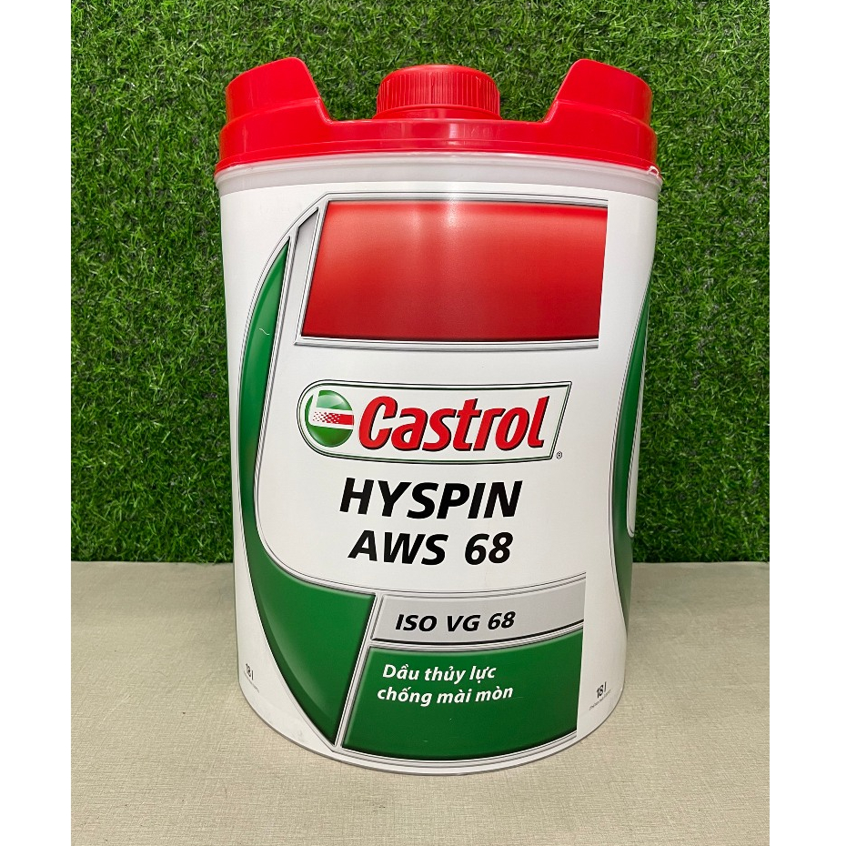 [ Hàng chính Hãng ] Dầu thủy lực Castrol Hyspin AWS 68 (18 Lít) - Nhớt ...