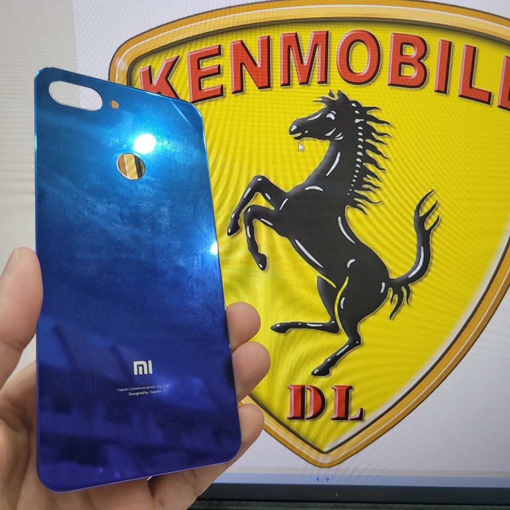Nắp Lưng Tương Thích Xieomi Mi8 Lite / Mi8lite, Loại 1 (tặng keo dán ...