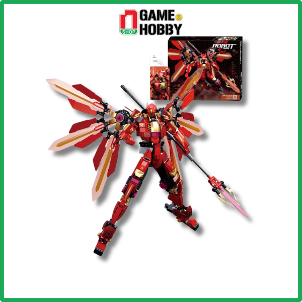 MÔ HÌNH LẮP RÁP ROBOT MECHA HALBERD ATHENA | Shopee Việt Nam