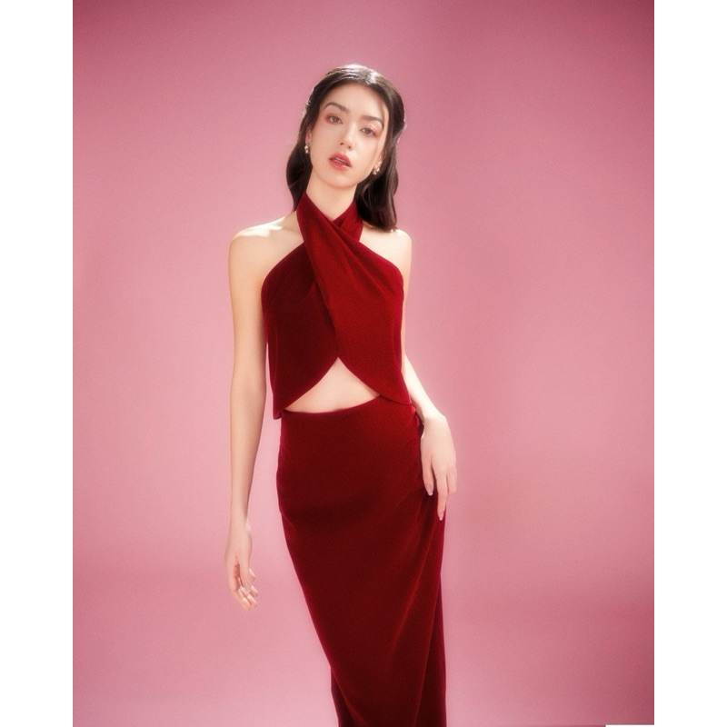 NineToFive - Áo Joene nhung | Shopee Việt Nam