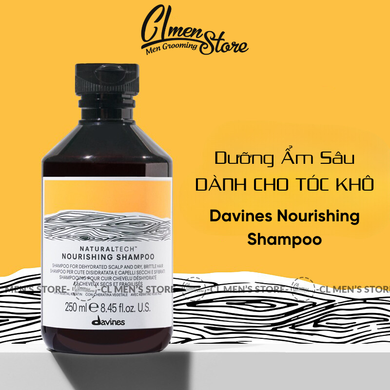 Dầu Gội Dưỡng Ẩm Tóc Davines Nourishing Shampoo – 250ml & 1000ml | Shopee Việt Nam