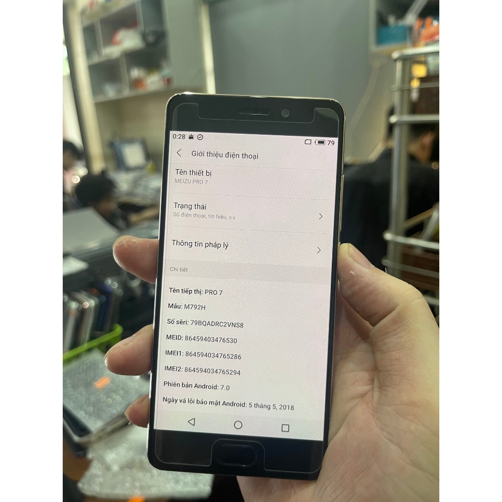 Điện thoại Meizu Pro 7 có 2 màn hình Amoled - Helio P25 ram 4G 64G | Shopee Việt Nam