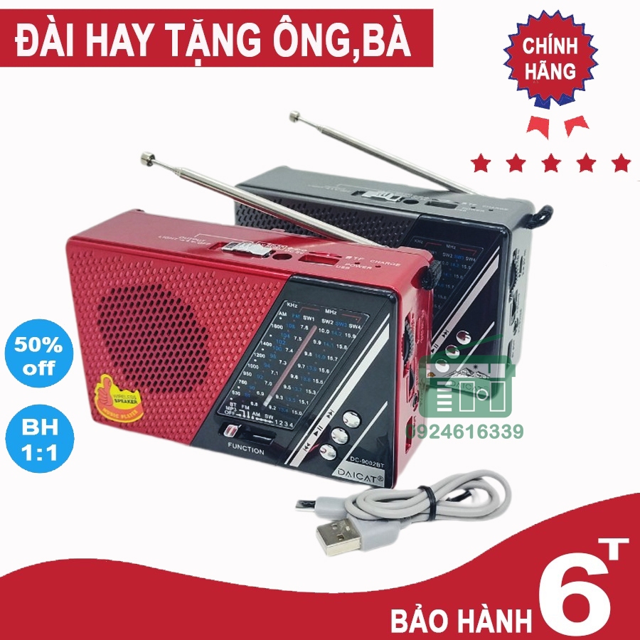 [Nhập Khẩu Chính Hãng][TẶNG THẺ NHỚ] - ĐÀI RADO/CHÍNH HÃNG/BẢO HÀNH 12 ...