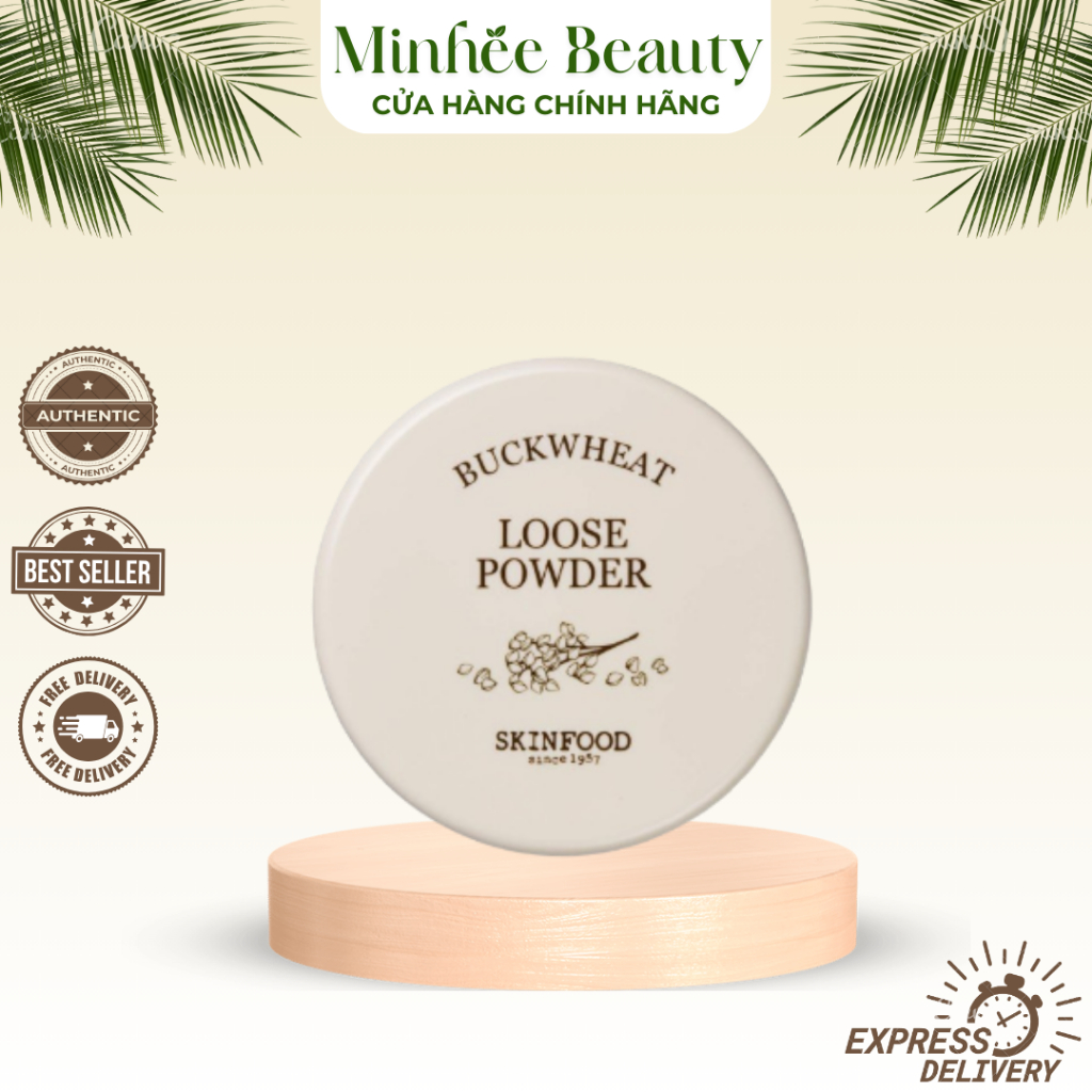 Phấn Phủ Kiều Mạch SKINFOOD Buckwheat Loose Powder | Shopee Việt Nam