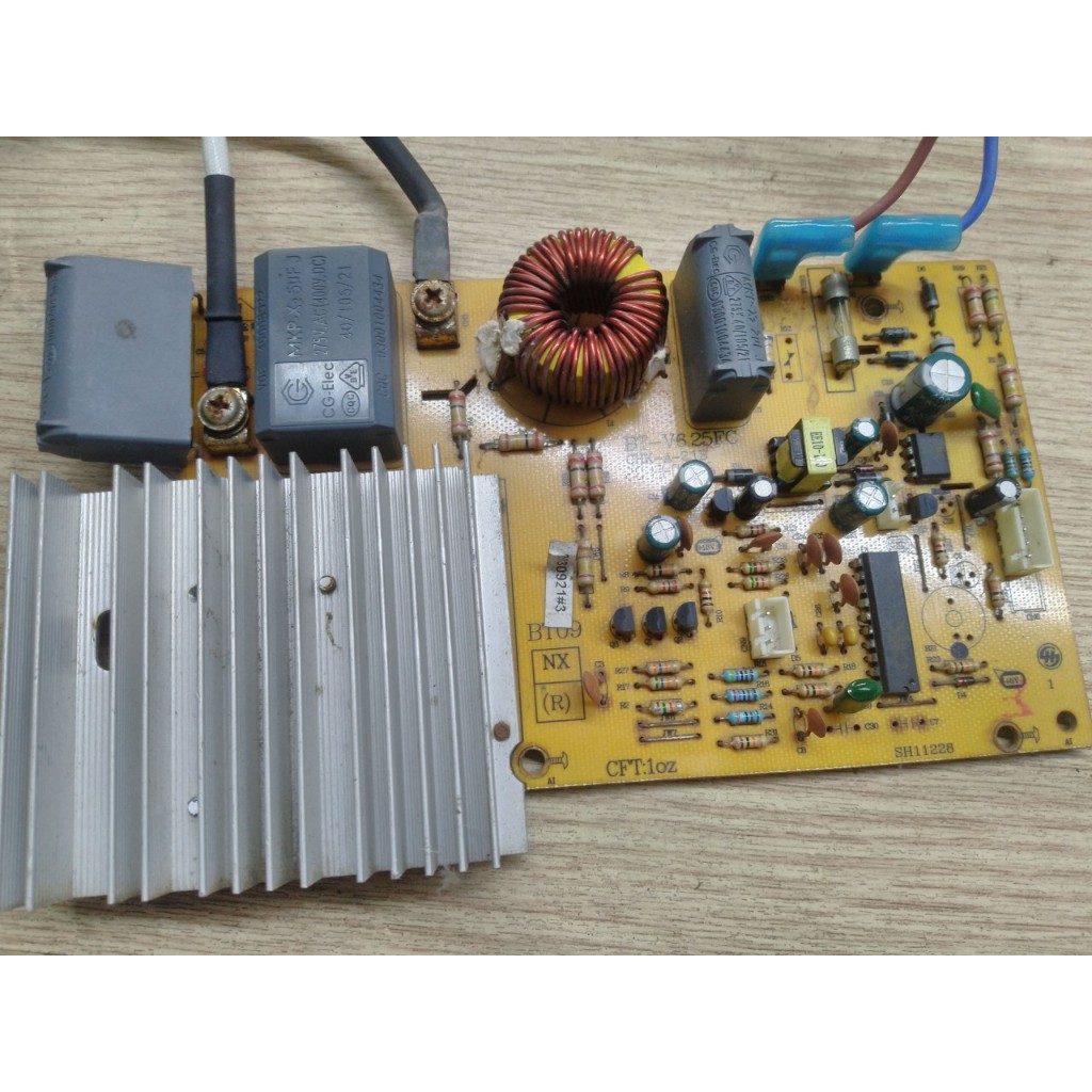Mạch nguồn bếp điện từ SAIKO SK 2005, SK-2006 - mã BT09. Hàng tháo máy ...