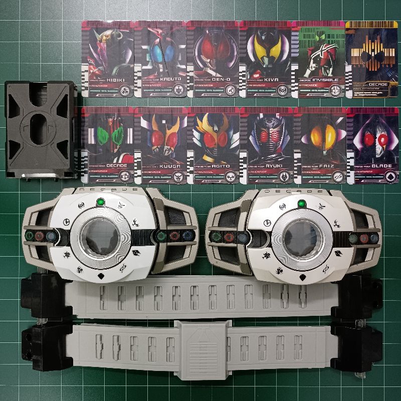 [Có Sẵn] Đồ Chơi Kamen Rider Decade | Dx Decade Driver, Rider Card Các ...