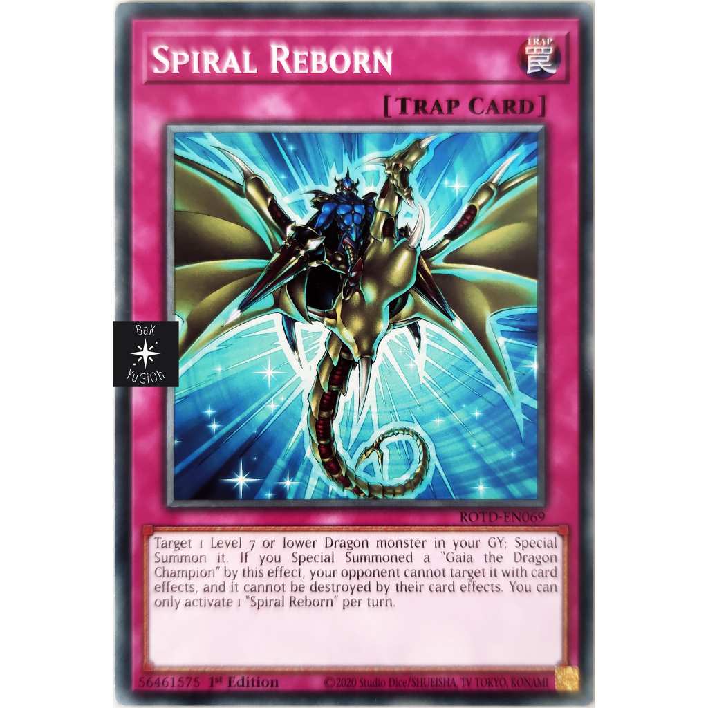 [BaK Yu-Gi-Oh!] [Thẻ Bài Chính Hãng] Spiral Reborn |EN| Common | Shopee Việt Nam