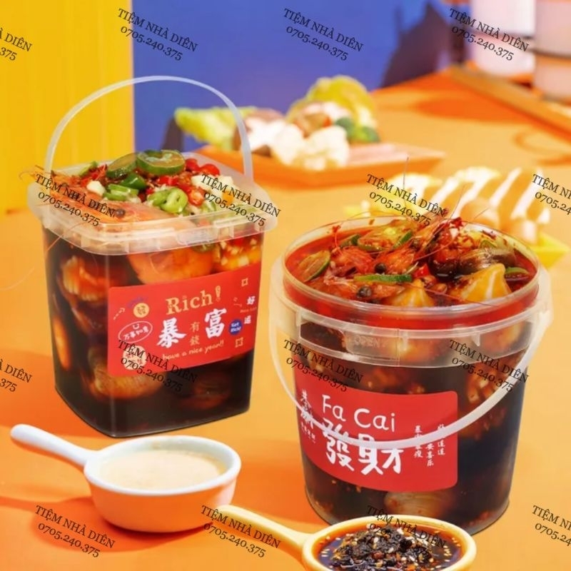 Xô vuông mini 500ml-1000ml ( 10 hộp) | Shopee Việt Nam