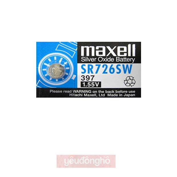 Pin đồng hồ SR726SW SR726 726 397 Maxell Chính Hãng | Shopee Việt Nam