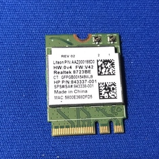 Card wifi Realtek 8723BE cho HP 15-au 15-ac 15-ay 14-ac 14-am hp 11-u ...