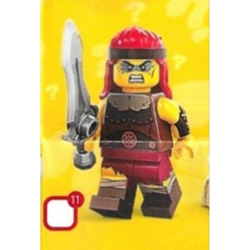 Lego Minifigure 71045 Series 25 Barbarian | Shopee Việt Nam