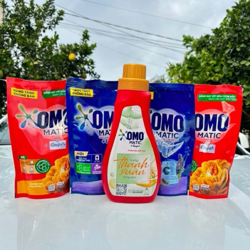 Nước Giặt OMO Matic Comfort Hương Thanh Xuân Trong Lành | Shopee Việt Nam