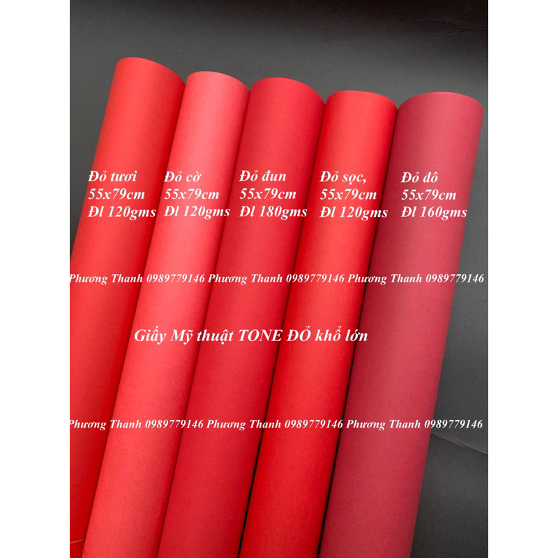 Giấy Mỹ Thuật Tone Đỏ, khổ lớn | Shopee Việt Nam