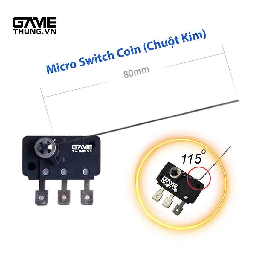Chuột Kim (Micro Switch Coin) - Linh Kiện Game Thùng Siêu Thị | Shopee ...