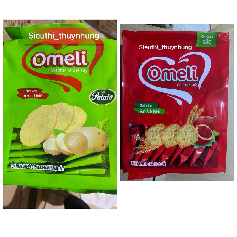 Bánh Omeli Cracker Túi 300g | Shopee Việt Nam