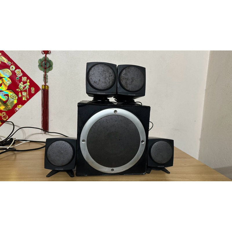 bộ loa microlab TM3 4.1 cũ hay M900 - hàng thanh lý dùng tốt | Shopee ...