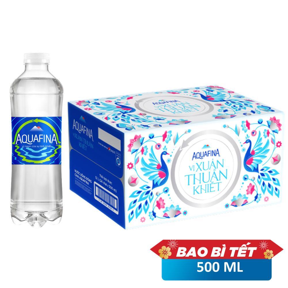 [HỎA TỐC]Thùng 24 Chai Nước tinh khiết Aquafina (500ml/chai) | Shopee Việt Nam