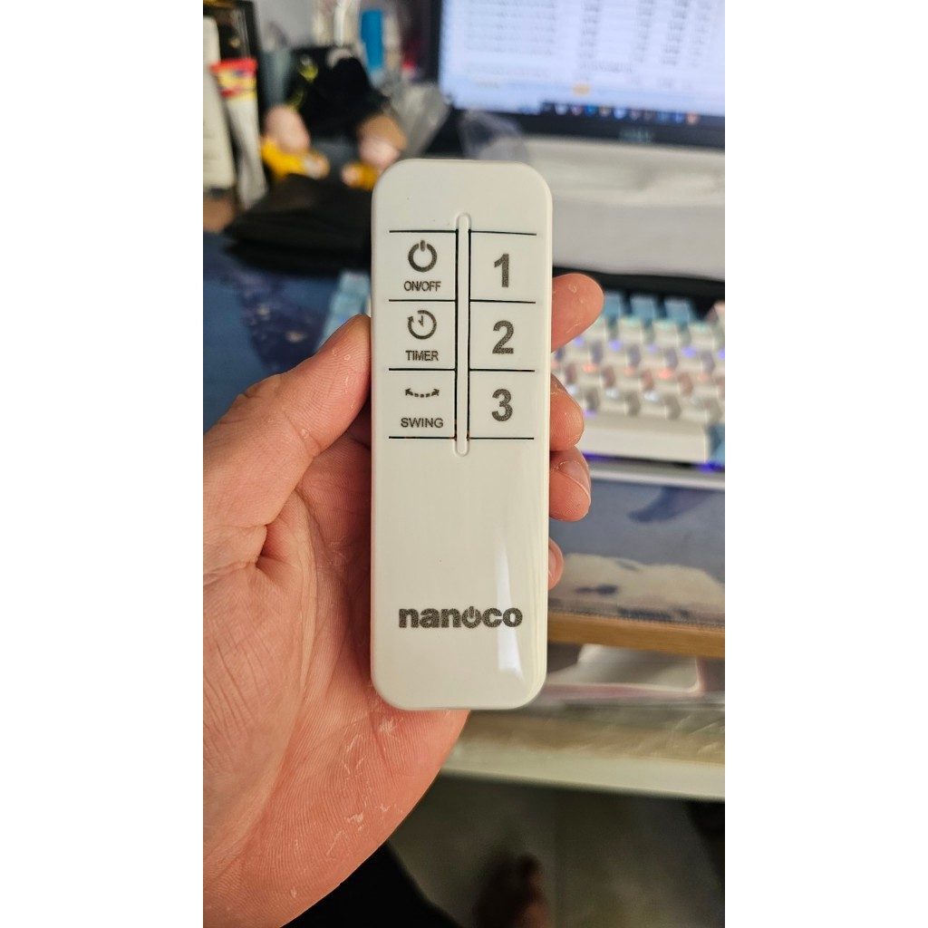 Remot Quạt Nanoco Dùng Cho Các Model(NWF1612RC/ NLF1624RC), Chính Hãng ...