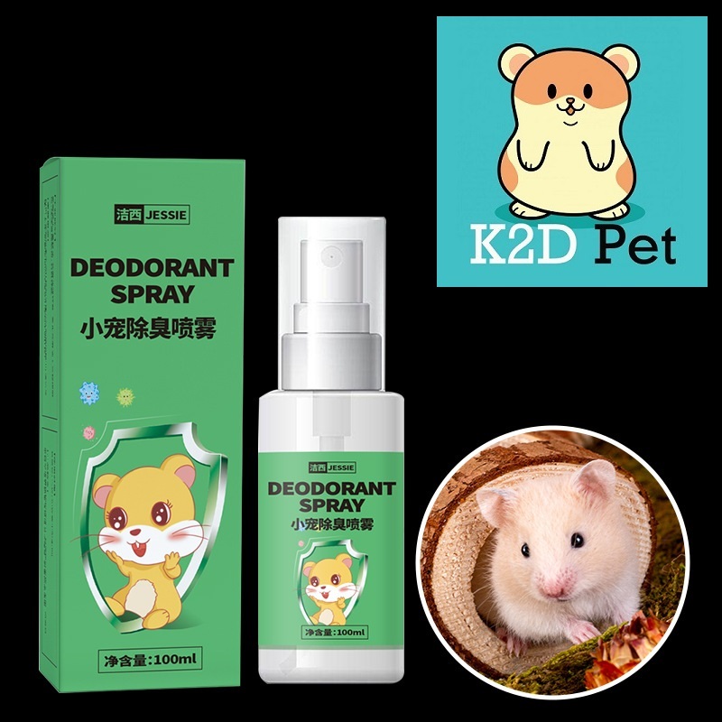P35 Xịt kháng khuẩn, xịt khử mùi, xịt rận, bọ chét Jessie cho hamster ...