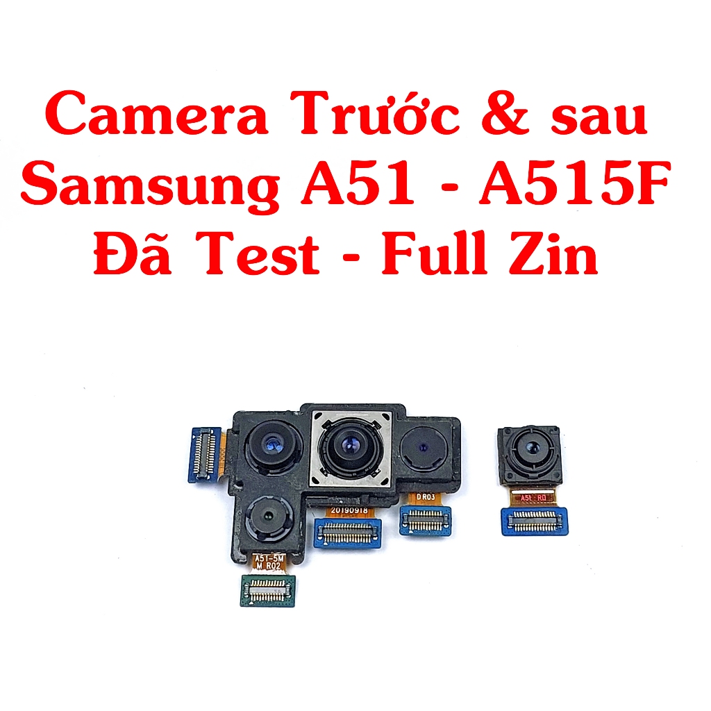 Camera Trước & Sau Cho Điện Thoại Samsung A51 - A515F, Đã Test Full Zin ...