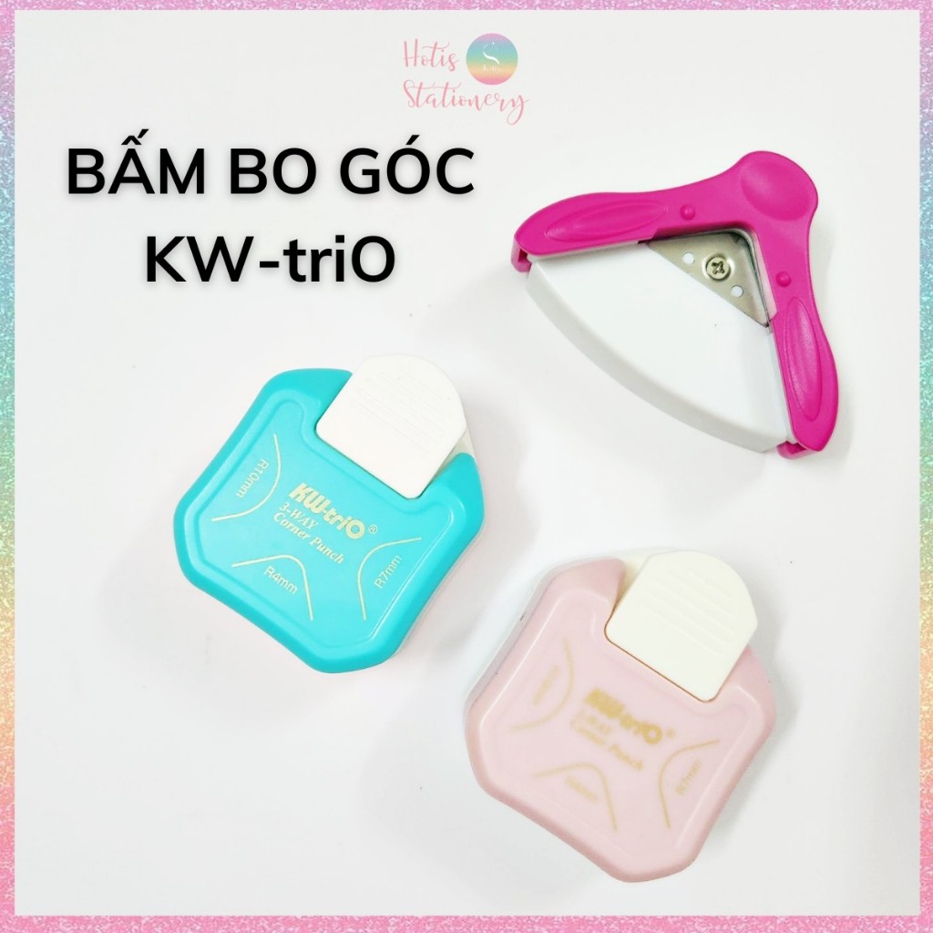 [HOTIS] Dụng cụ bấm bo góc tròn KW-triO Corner Punch thủ công DIY làm ...