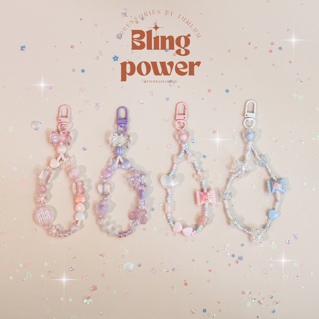 Charm phụ kiện đeo túi, phụ kiện móc khóa - BLING POWER | Shopee Việt Nam