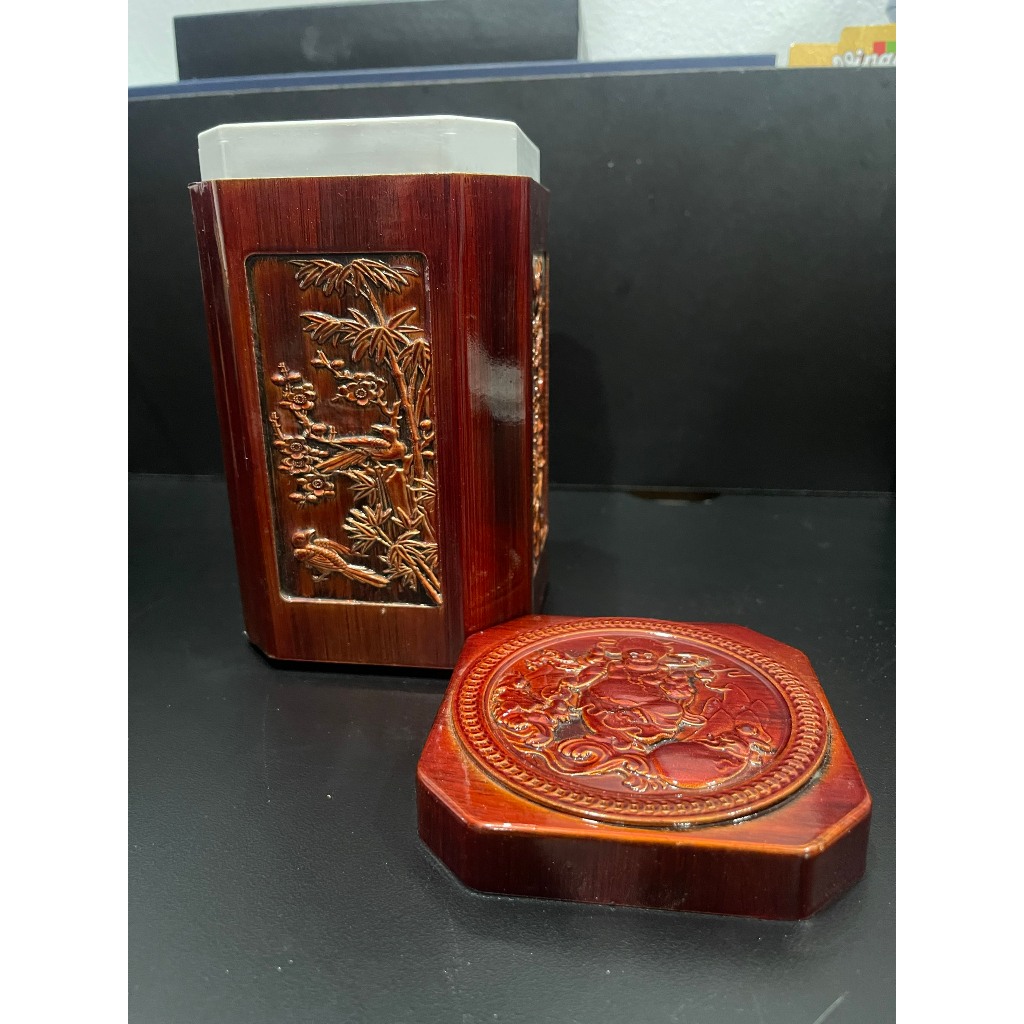 Hộp Đựng Chè, Hộp Đựng Trà Nhựa Màu Gỗ Đẹp Tết 2024 | Shopee Việt Nam