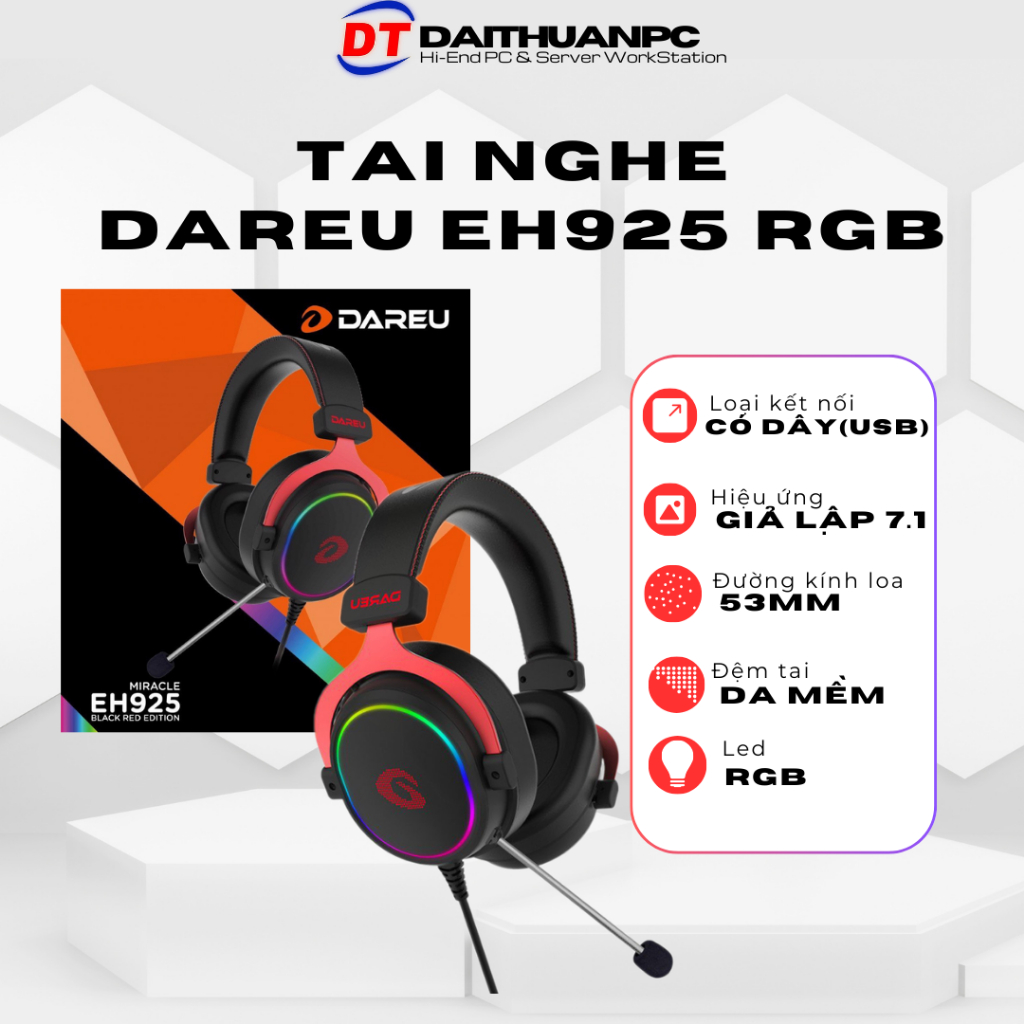 Tai Nghe Gaming Dareu EH925 | Shopee Việt Nam