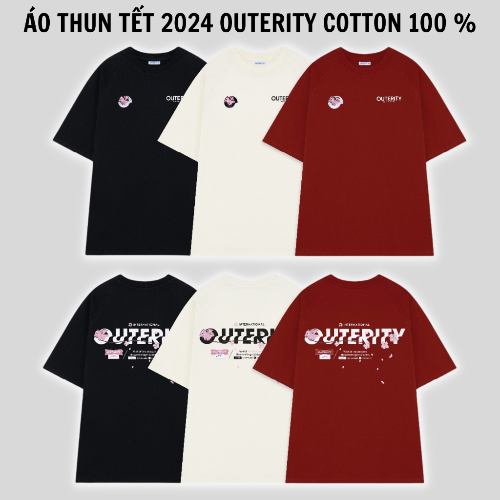 Áo Thun Outerity Pinky Draco D&B Collection Unisex Localbrand Tết 2024 LocalBrand.studio ...