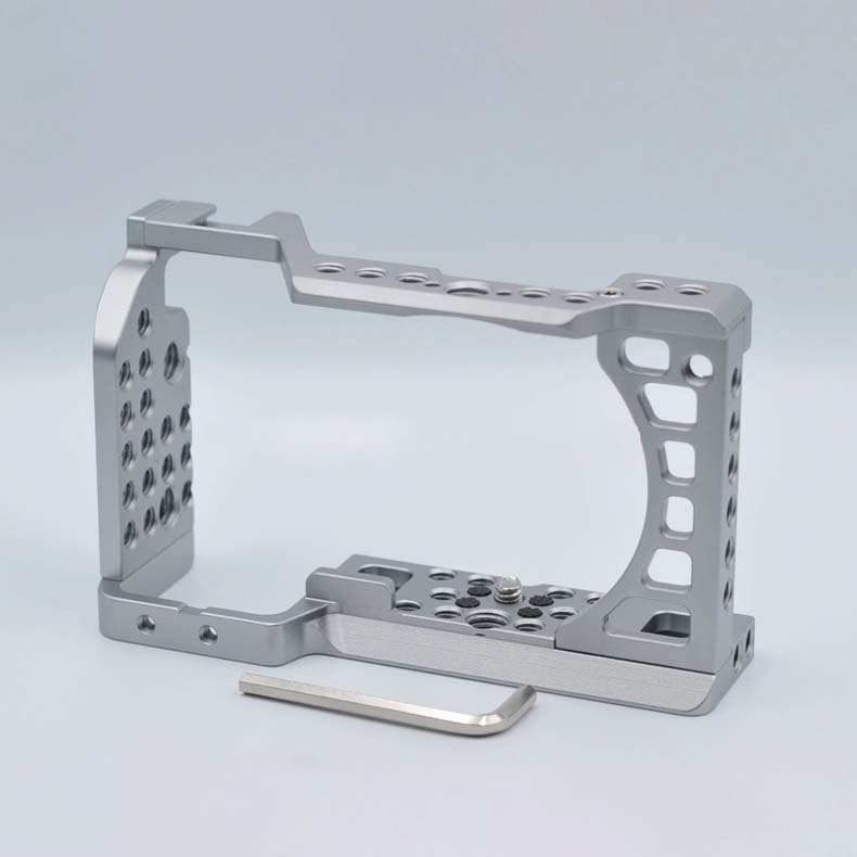 Màu bạc SONY A6500 A6400 A6300 A6100 A6000 | Rig Cage Rigcage Khung bảo ...