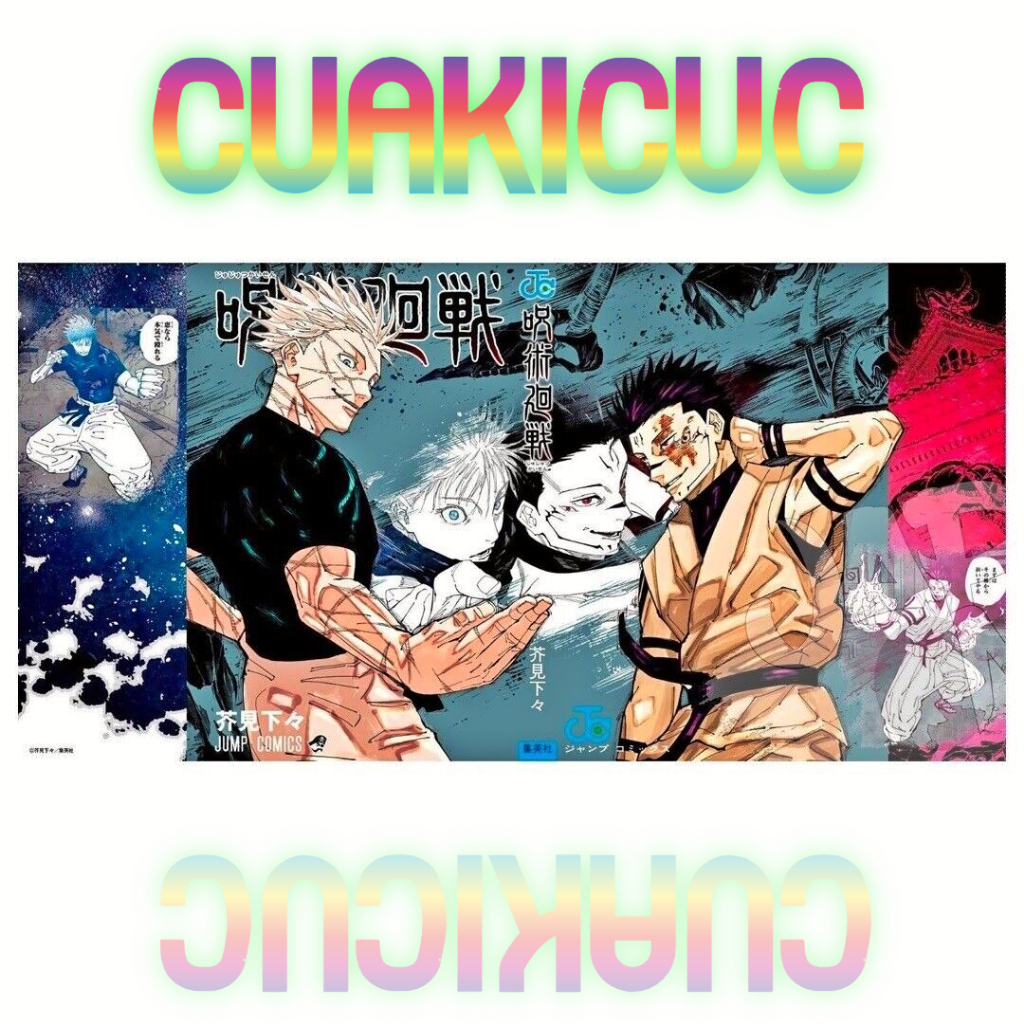 [CHÍNH HÃNG] Bìa Jump GIGA Winter 2024 / Bìa Gojo Satoru x Sukuna ...