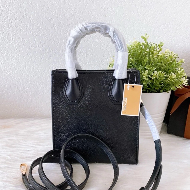 Túi MK_Mercer Extra-Small Logo and Leather Crossbody Bag | Shopee Việt Nam