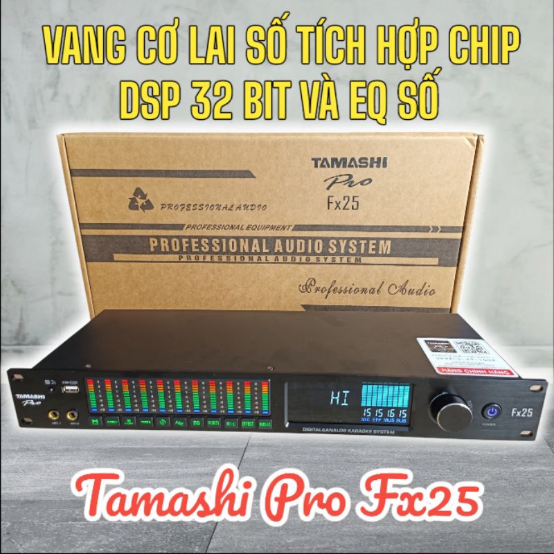 [ CHÍNH HÃNG ] Vang Cơ Lai Số Tamashi Pro Fx25 Tích Hợp EQ Số | Shopee Việt Nam