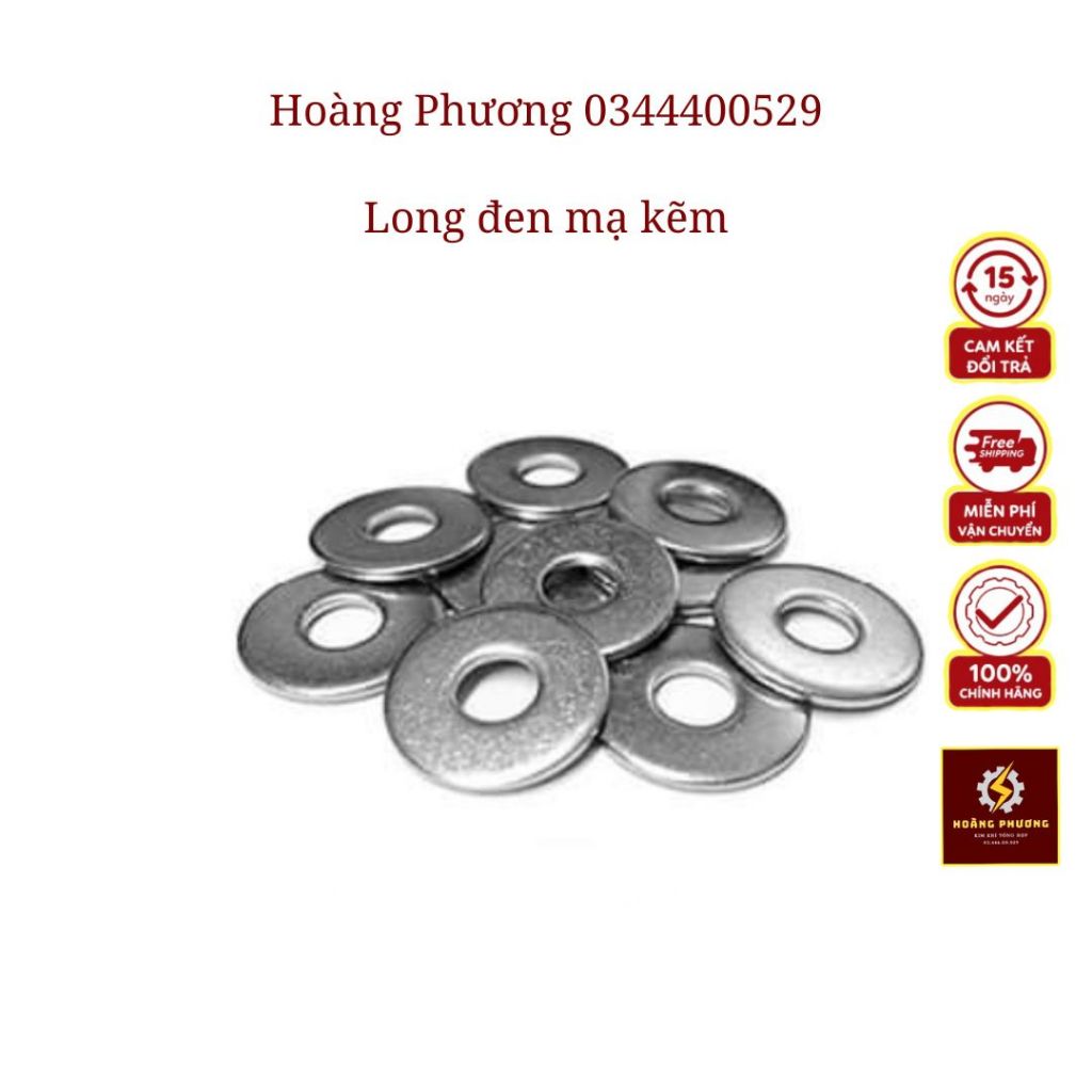 100g long đen mạ kẽm từ M4 M5 M6 M8 M10 M12 M14 M16 | Shopee Việt Nam