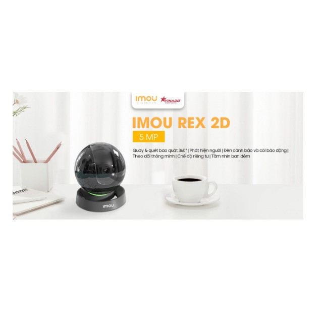 Camera IP Wifi IMOU REX 2D IPC-GK2DP-5C0W 5MP Chính hãng | Shopee Việt Nam