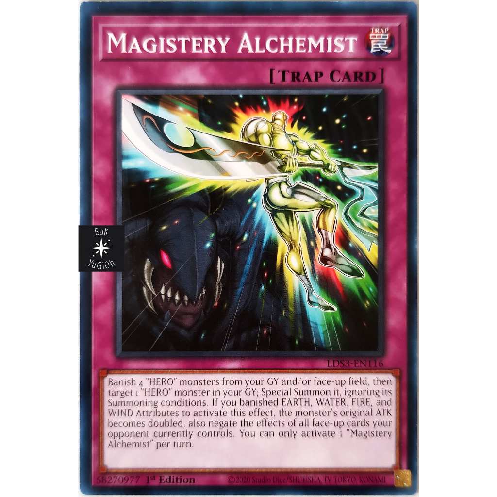 [BaK Yu-Gi-Oh!] [Thẻ Bài Chính Hãng] Magistery Alchemist |EN| Common ...
