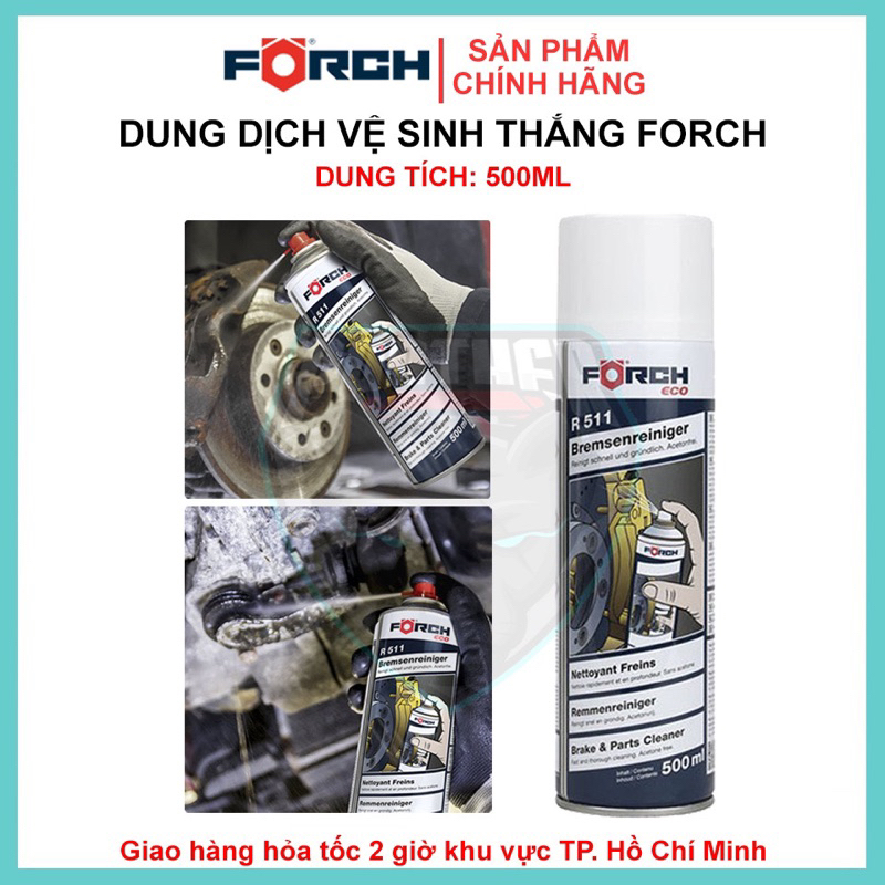 [Chính Hãng] Dung Dịch Tẩy Rửa Và Vệ Sinh Thắng FORCH BRAKE CLEANER ...