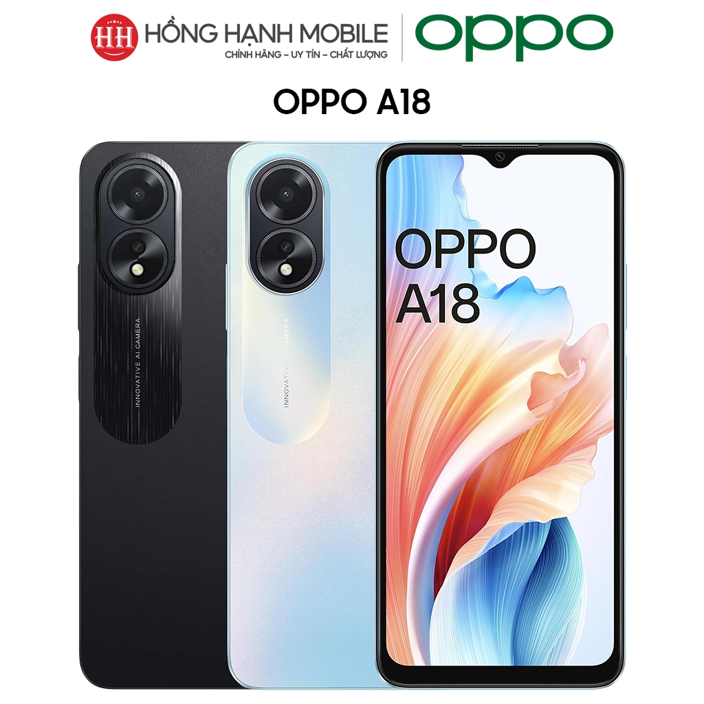 Điện Thoại Oppo A18 4GB/64GB - Hàng Chính Hãng | Shopee Việt Nam