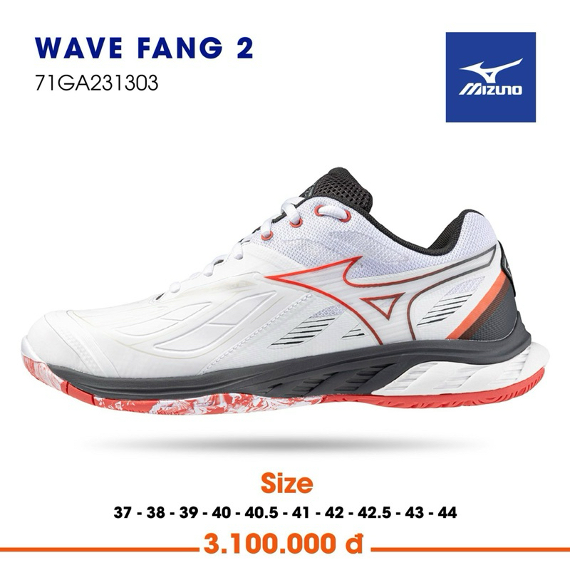 Giảy cầu lông Mizuno Wave Fang 2 | Shopee Việt Nam