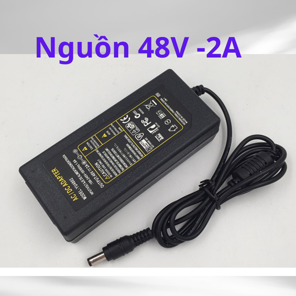 Adapter 48V 2A, Bộ chuyển đổi nguồn poe 48V, Nguồn swiths poe camera ...