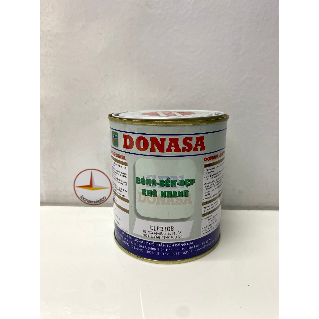Sơn dầu Donasa nhiều màu _0,8kg/lon | Shopee Việt Nam