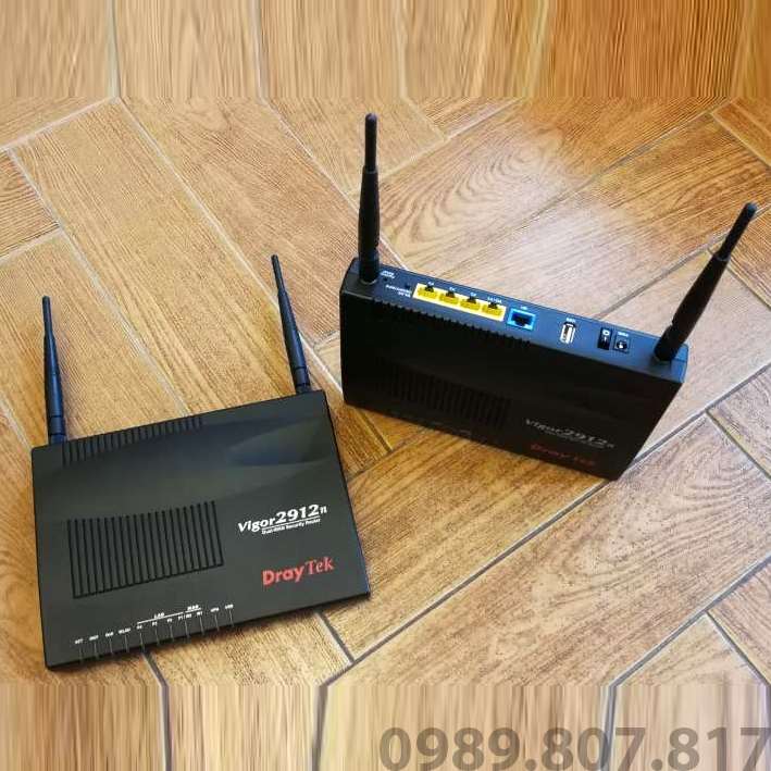 [HCM] - Thiết bị router cân bằng tải Draytek Vigor 2912 2912n 2920 ...