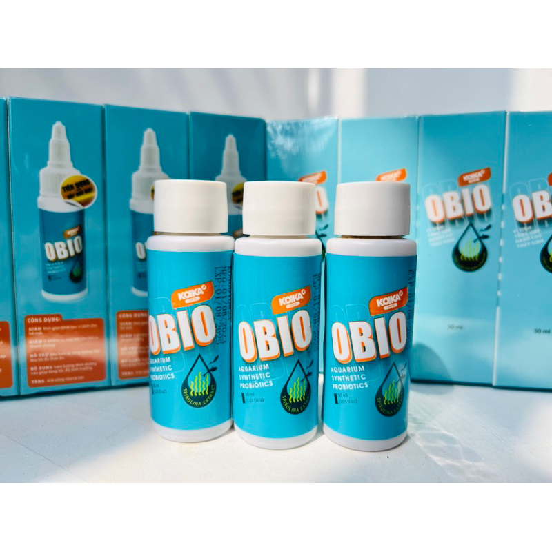 Men vi sinh Tổng hợp OBIO vi sinh 3 trong 1 cao cấp dành cho cá ...