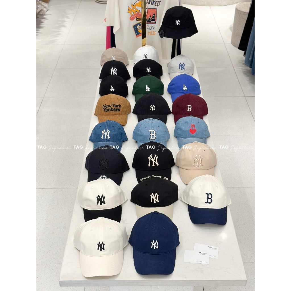 [TAG SIGNATURE] M.L.B Authentic Rookie Ball Cap | Shopee Việt Nam