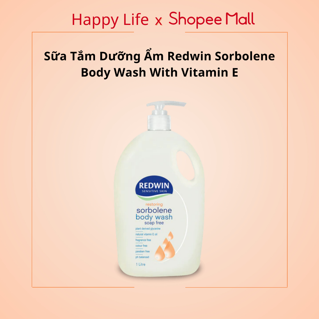 Sữa Tắm Dưỡng Ẩm REDWIN Sensitive Skin Sorbolene Body Wash With Vitamin ...