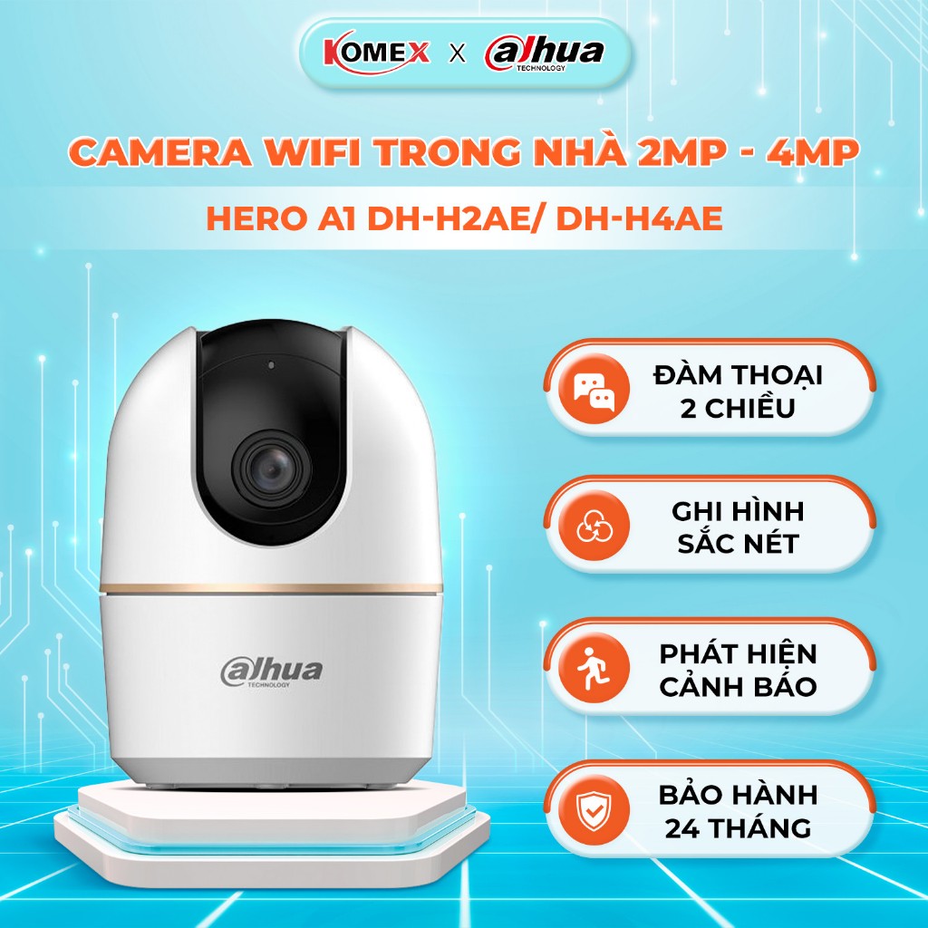 Camera Wifi Dahua Hero A1 Dh H4ae 4mp Dh H2ae 2mp Trong Nhà Đàm Thoại