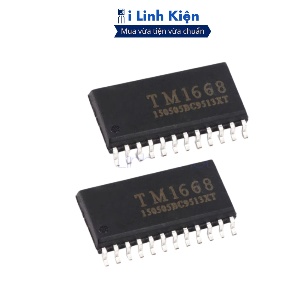 TM1668 IC quét led và bàn phím chính hãng ilinhkien | Shopee Việt Nam