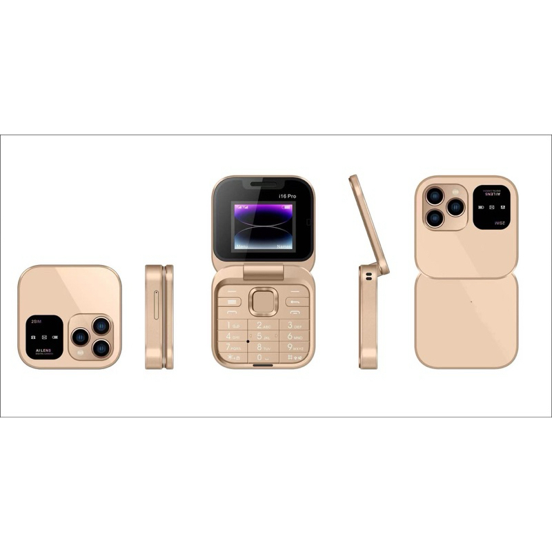 Điện Thoại Thông Minh Siêu Nhỏ Nắp Gập SERVO i16 Pro - 2 Sim-Sim 4G ...